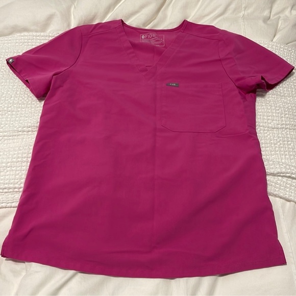 Figs | Tops | Figs Electric Orchid Scrub Top | Poshmark